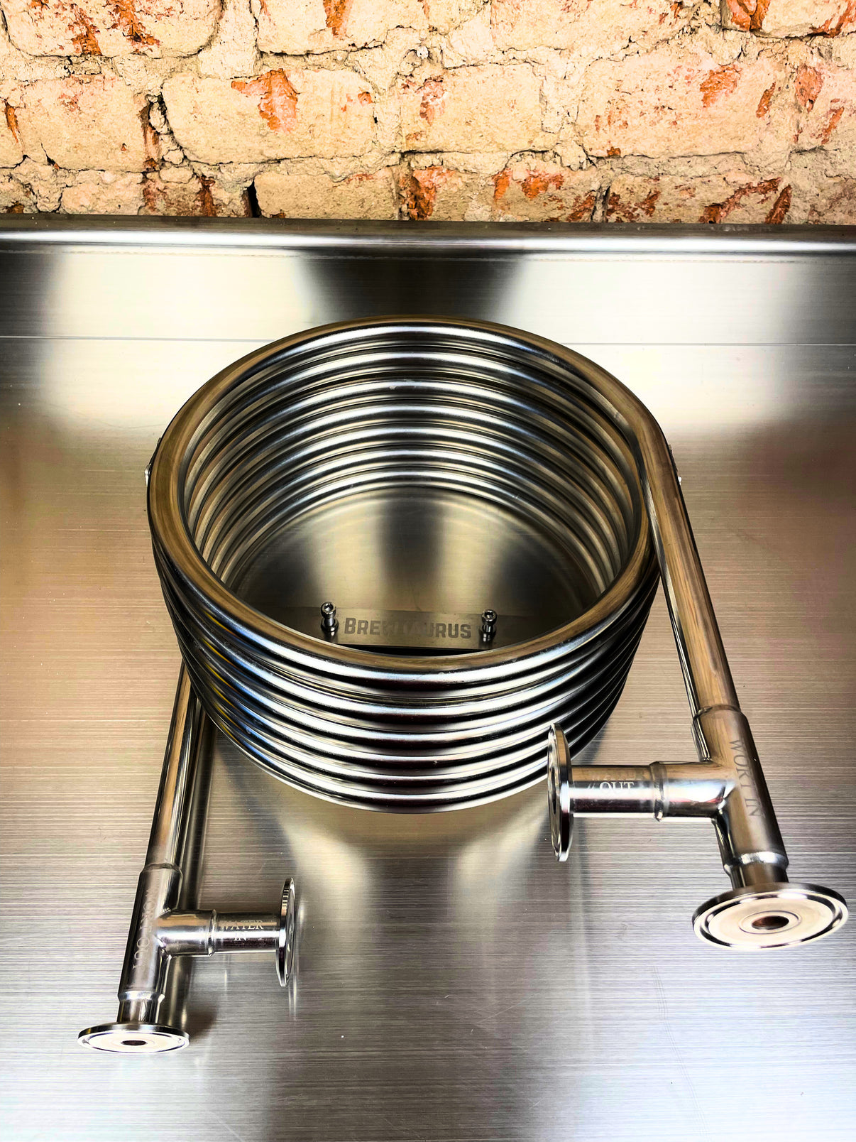 Counterflow Wort Chiller – BrewTaurus.com | Brewing Technology